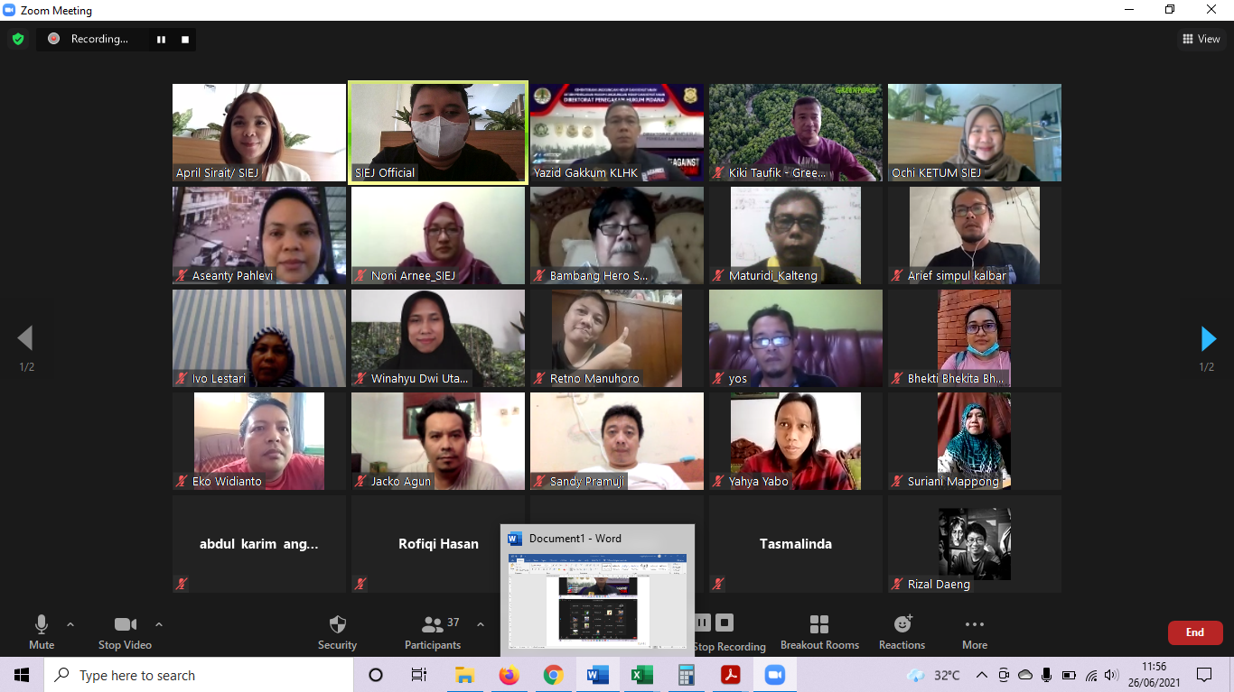 Kasus Karhutla di Indonesia : Rp 3,4 Triliun Belum Masuk Kas Negara | SIEJ - Masyarakat Jurnalis ...